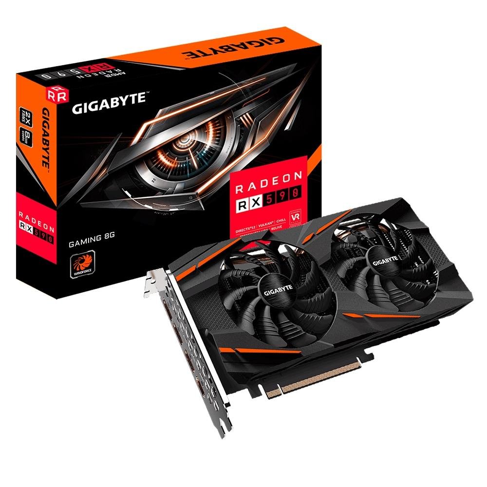 Placa de vídeo AMD Gigabyte Gaming Radeon RX 500 Series RX 570 GV ...