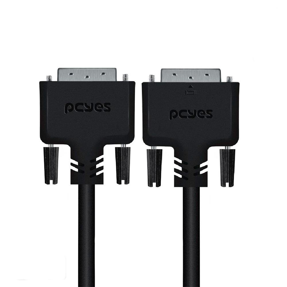 Cabo DVI-D 24+1 Dual Link PCYes, 2 Metros - 29325 | KaBuM!