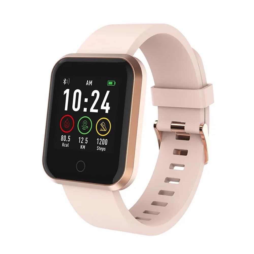 smartwatch-atrio-roma-bluetooth-monitor-cardiaco-a-prova-d-agua-rose ...