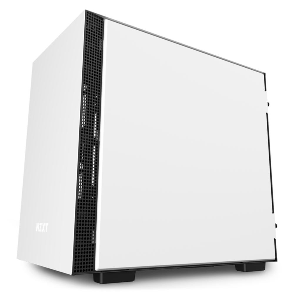 Gabinete Gamer NZXT H210, Mini Tower, com FAN, Lateral em Vidro, Branco ...