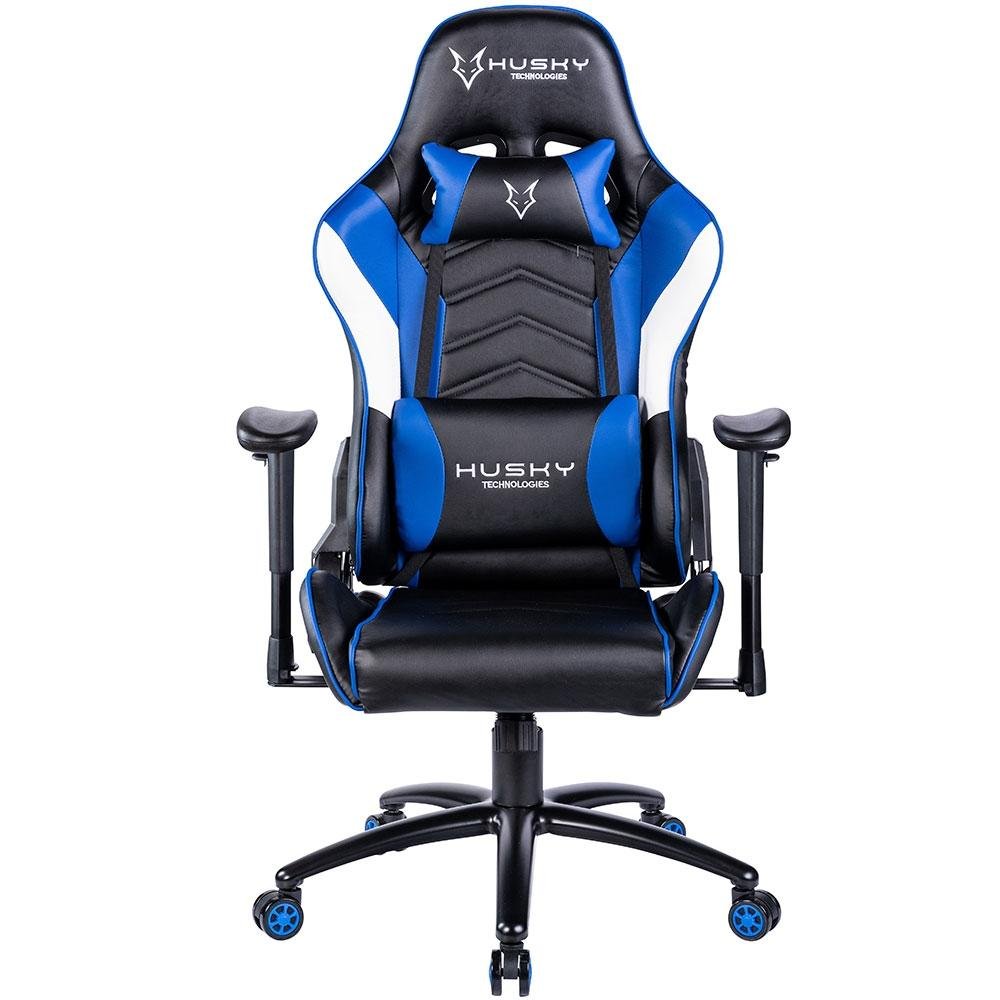 Cadeira Gamer Husky Storm, Azul e Preto | KaBuM!