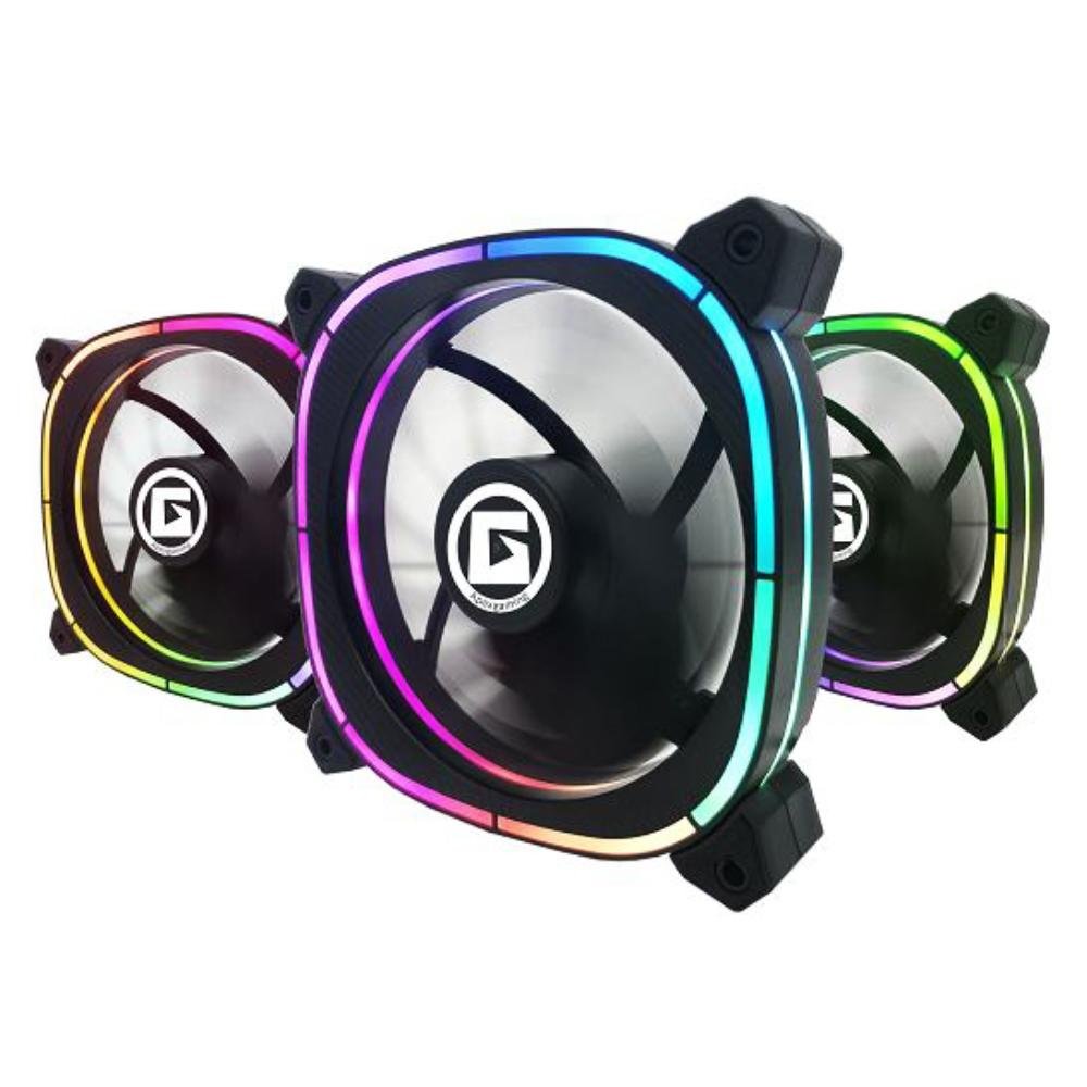 Cooler Fan Apexgaming A-Cool Series, 3 Unidades, 120mm, RGB, Preto - AC ...