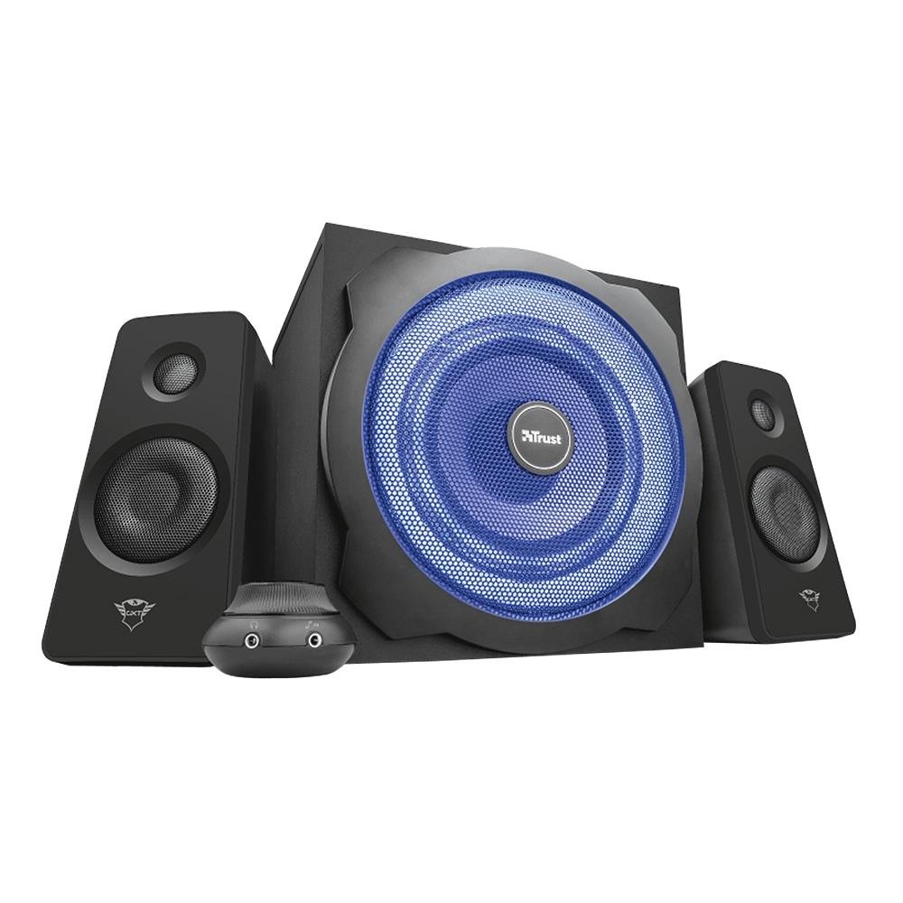 Subwoofer Trust GXT 628 Tytan 2.1 P2 60W RMS LED - 20562 em Promoção no ...