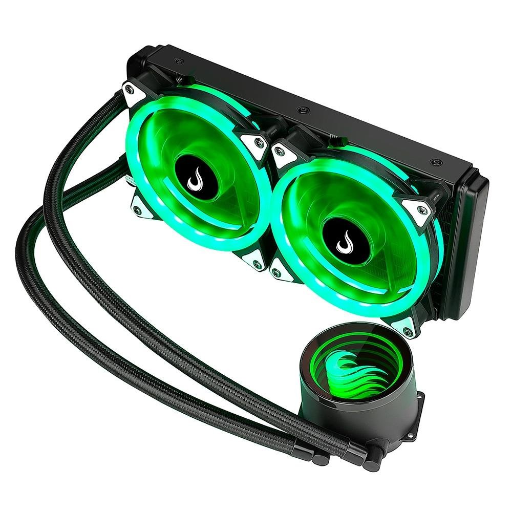 Water Cooler Rise Mode Gamer Black RGB 240mm - RM-WCB-02-RGB em ...