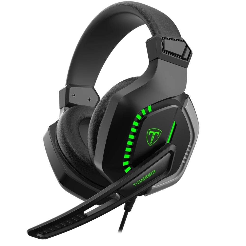 Headset Gamer T-Dagger Eiger, Drivers 50mm |KaBuM!