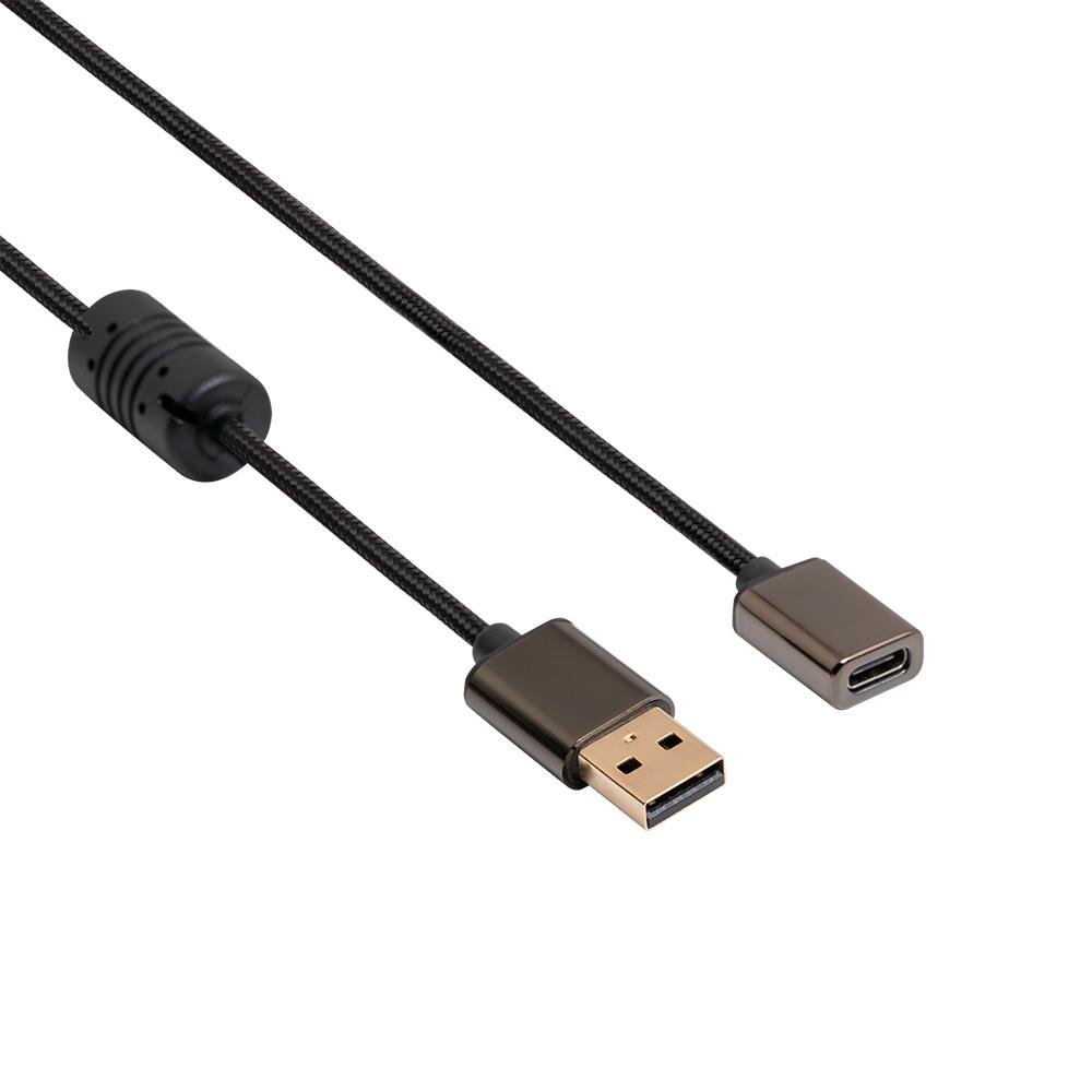 Cabo Extersor USB-A para USB-C XPG, 1.25 Metros - PRECOG TA-BKC | KaBuM!