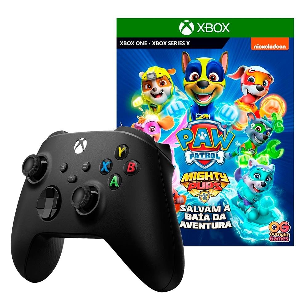 controle-microsoft-xbox-sem-fio-preto-qat-00007-game-patrulha-canina ...