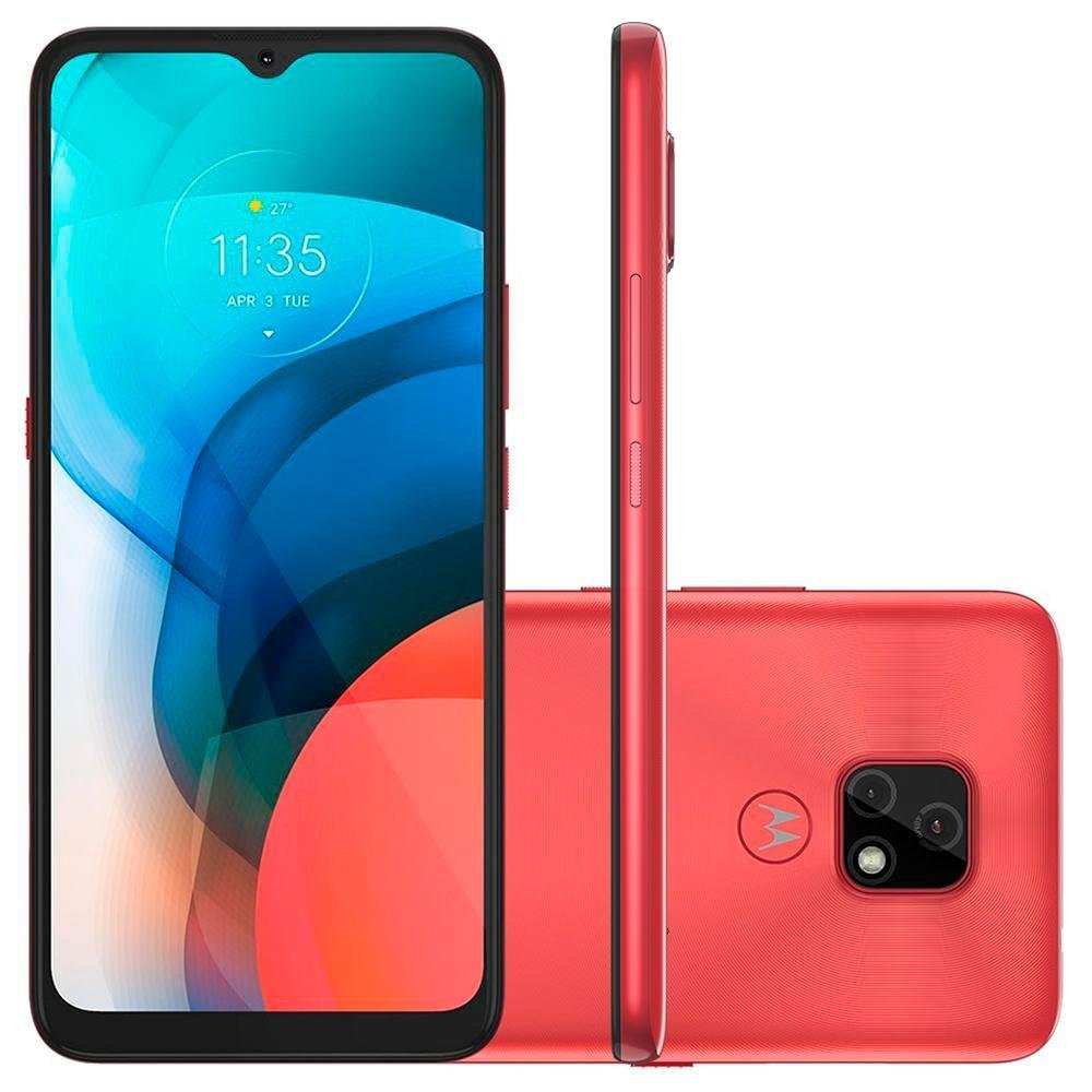 Smartphone Motorola Moto E7, 64GB, 4GB | KaBuM!