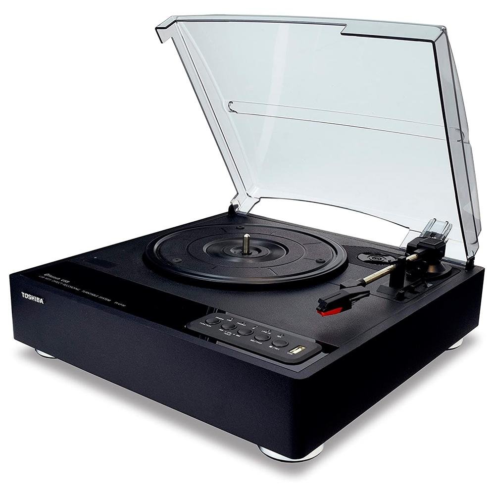 Toca Discos Toshiba, Bluetooth, USB, Bivolt - TY-LP30T | KaBuM!
