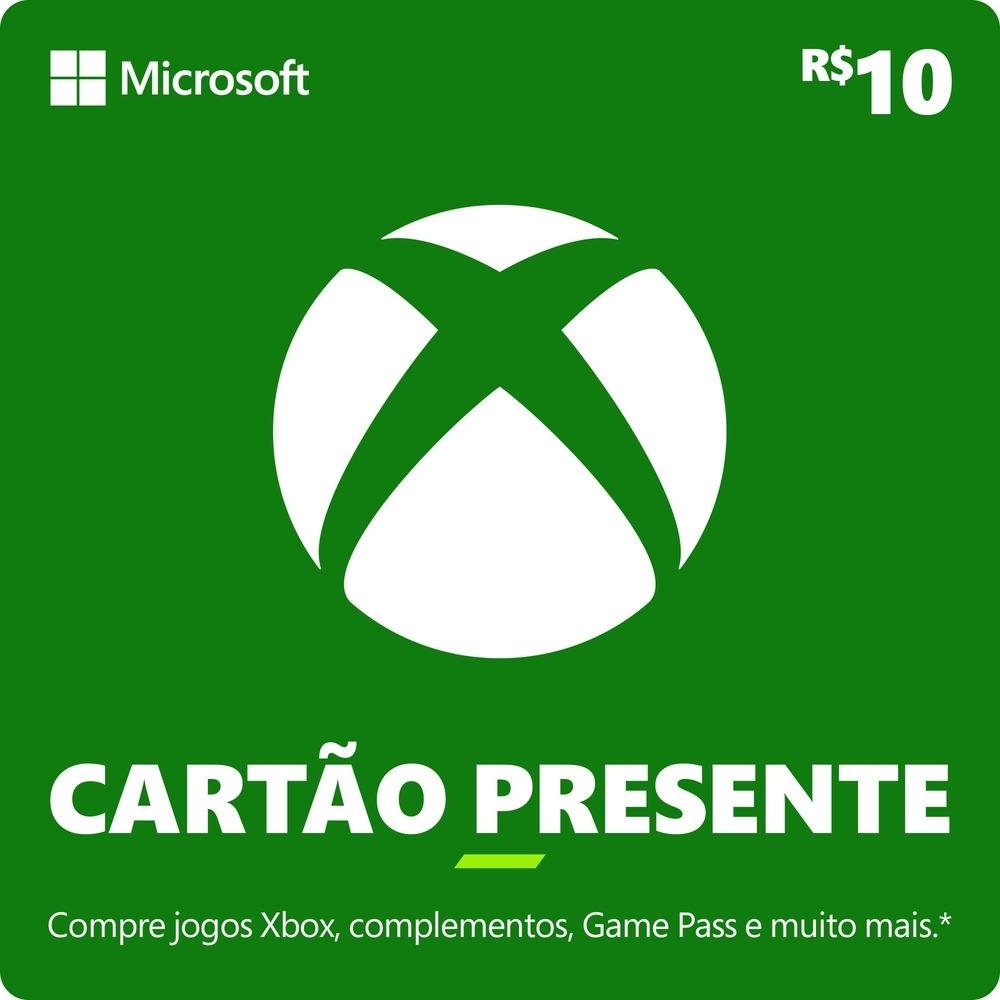 Gift Card Xbox 10 Reais Codigo Digital