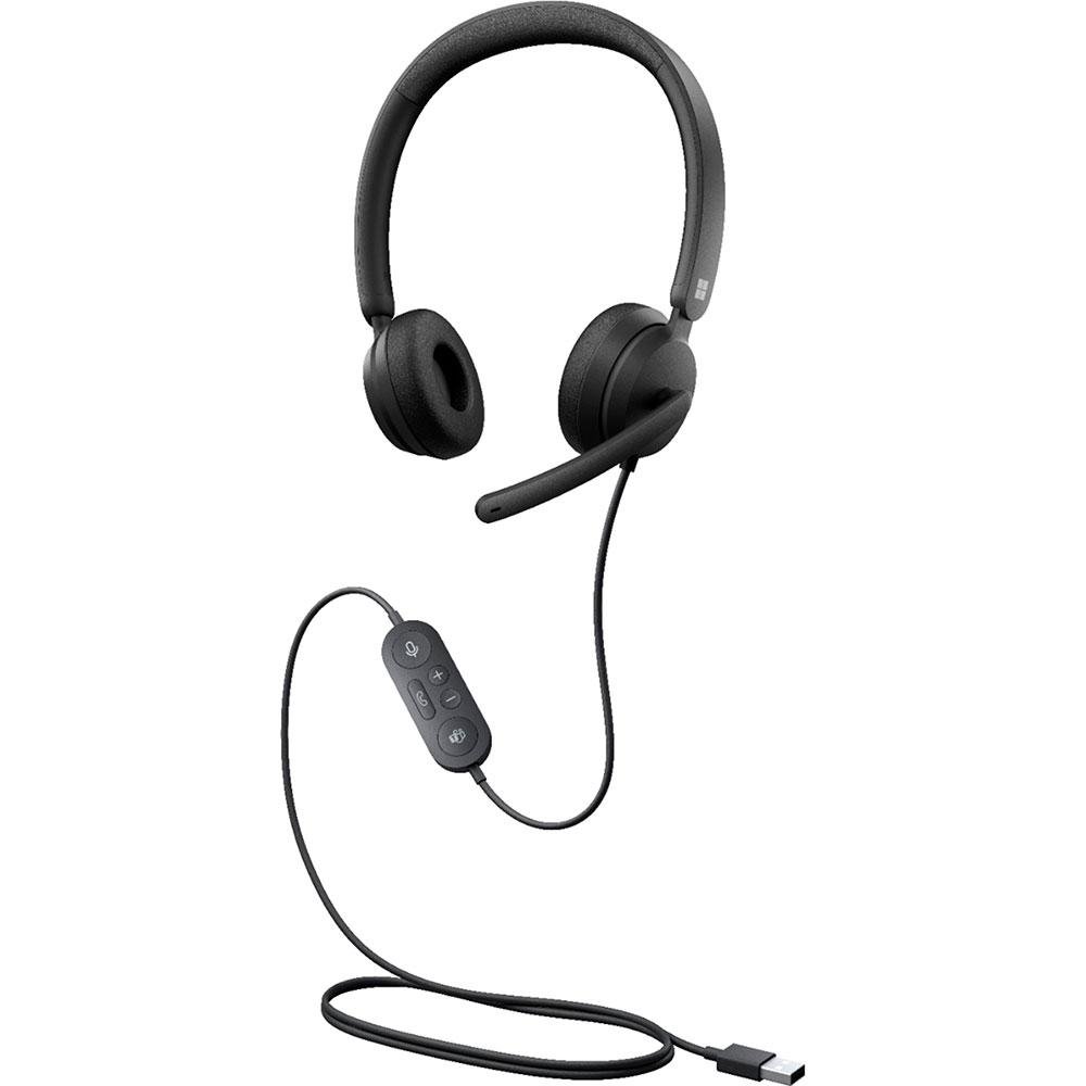 Headset Microsoft Modern USB, Drivers 28mm, PC, Certificado Microsoft ...