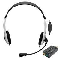 Kit Headset e Adaptador USB | KaBuM!