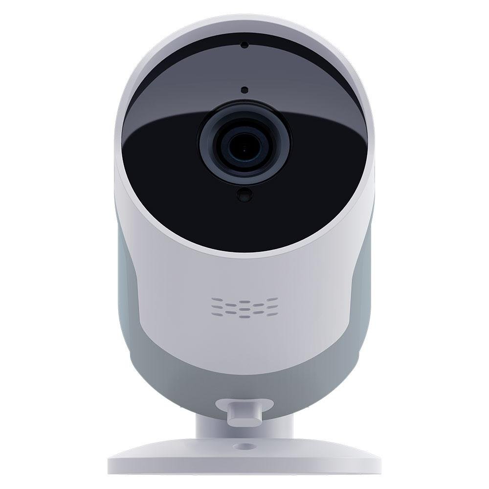 Câmera Home Externa WEG, IP65, Full HD, Wi-Fi, Visão Noturna, Branco ...
