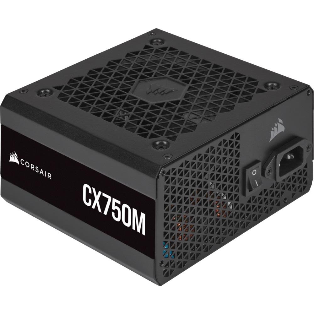 Fonte Corsair CX750M 750W, 80 Plus Bronze | KaBuM!