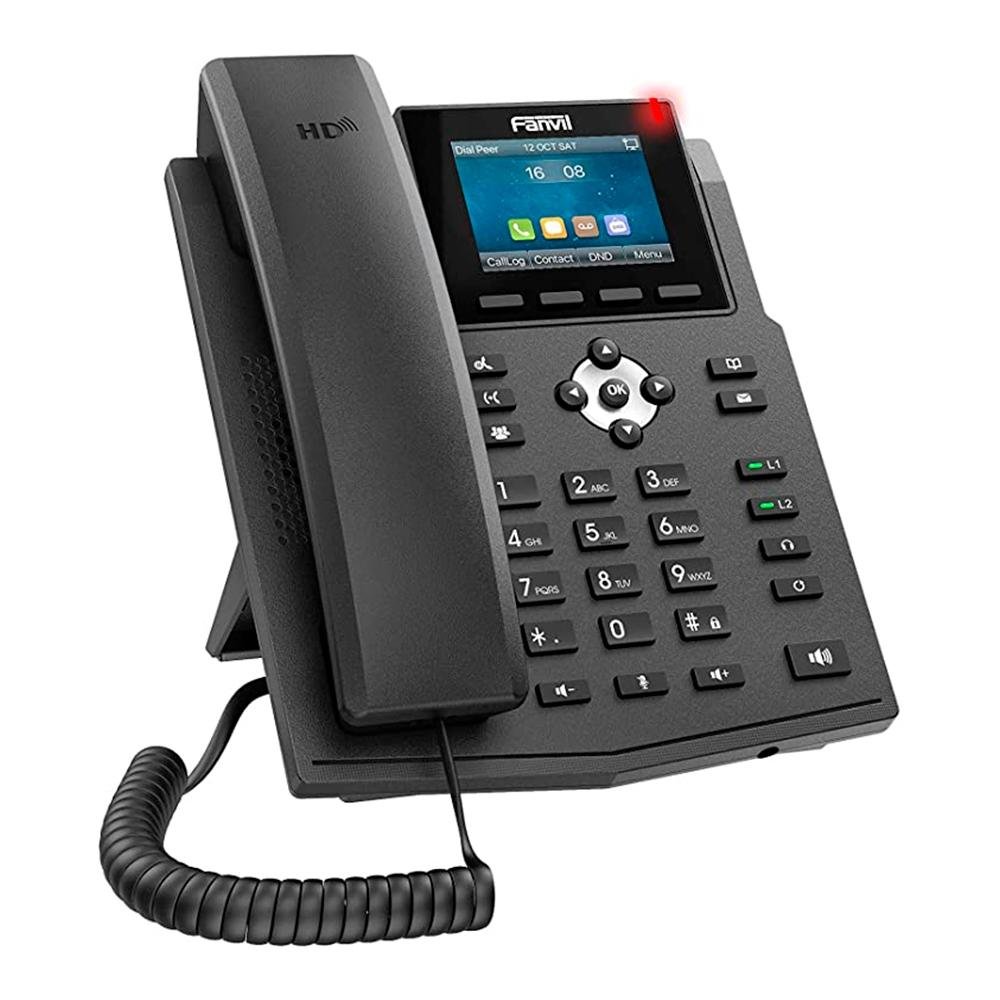 Telefone IP Fanvil X3SG com Visor LCD | KaBuM!