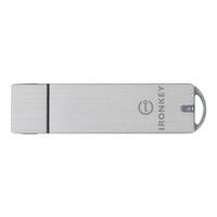 Pen Drive 64GB Kingston IronKey Basic|KaBum!
