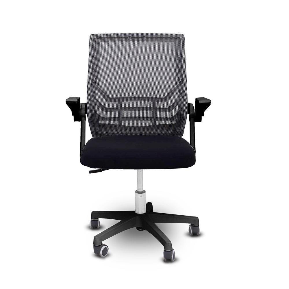 Cadeira de Escritório PCtop Slim, 180Kg, Preto - 801 | KaBuM!