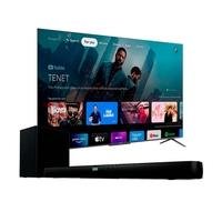 Smart TV QLED TCL Google TV 50 C725 UHD 4K + Soundbar TCL, Subwoofer ...