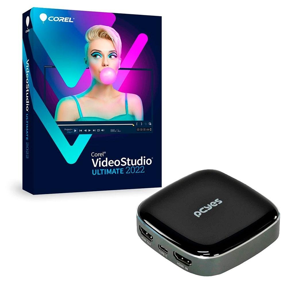 Kit Placa de Captura Portátil Pcyes Lynx, USB-C, HDMI, Preto ...