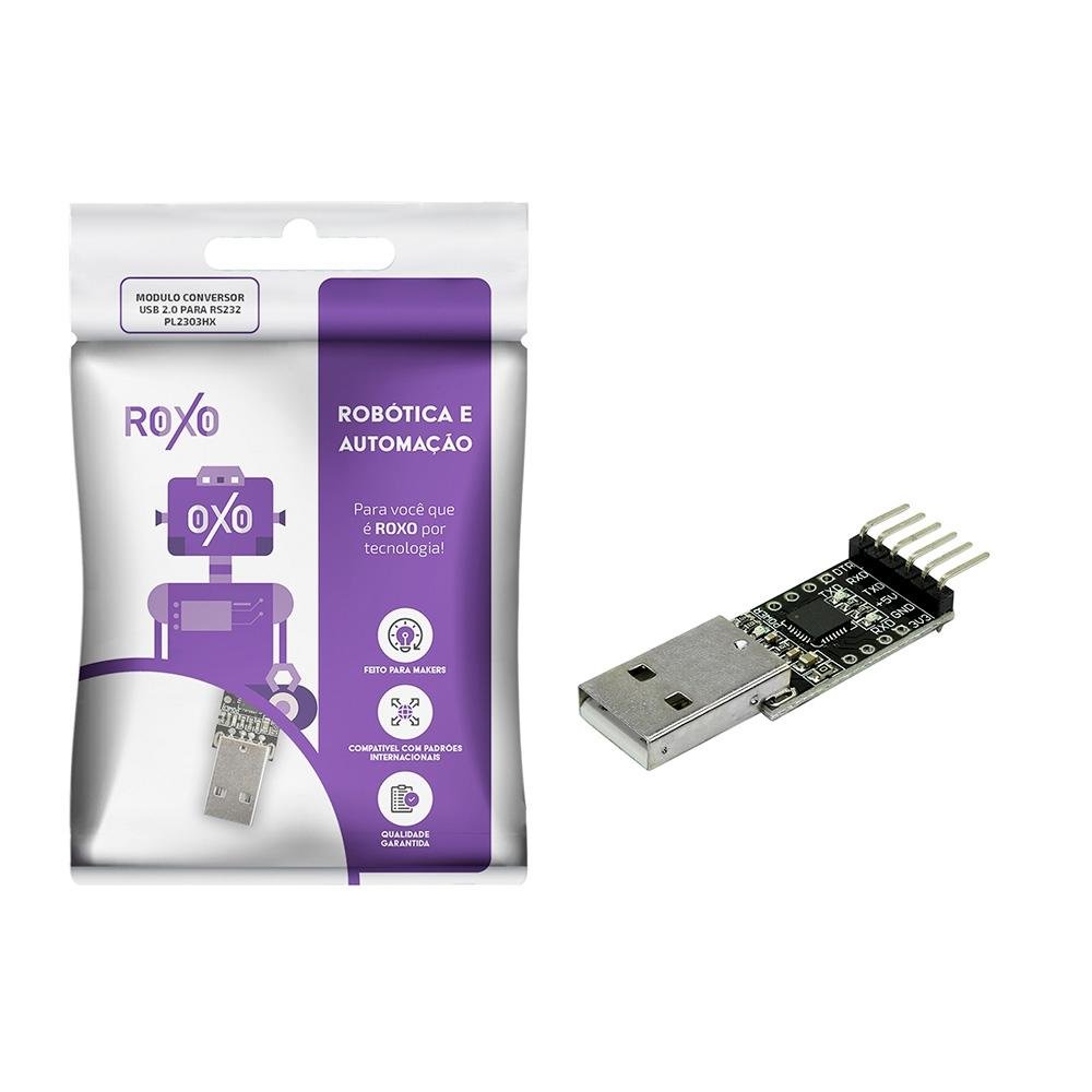 Módulo Conversor USB 2.0 RoXo PL2303HX | KaBuM! Módulo Conversor USB 2.0 RoXo PL2303HX | KaBuM!