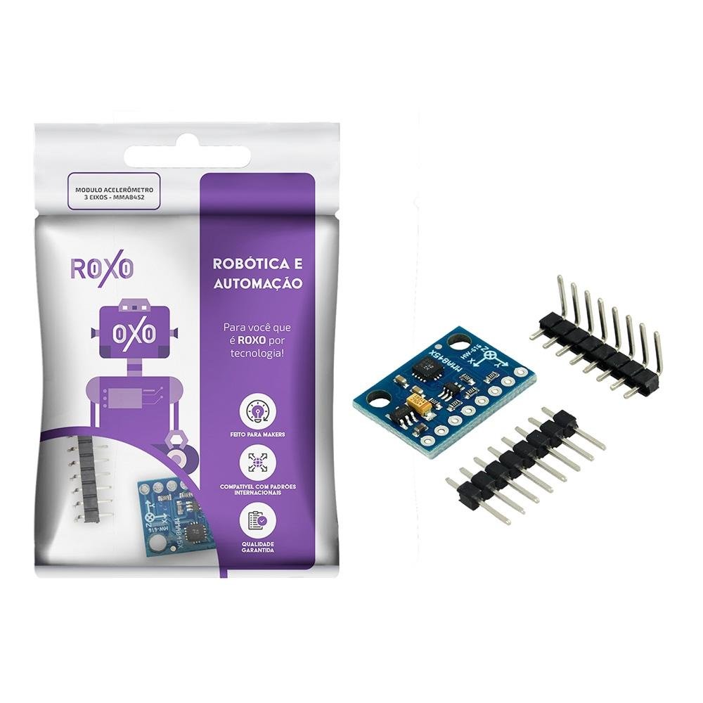 Módulo Acelerômetro RoXo MMA8452 | KaBuM!