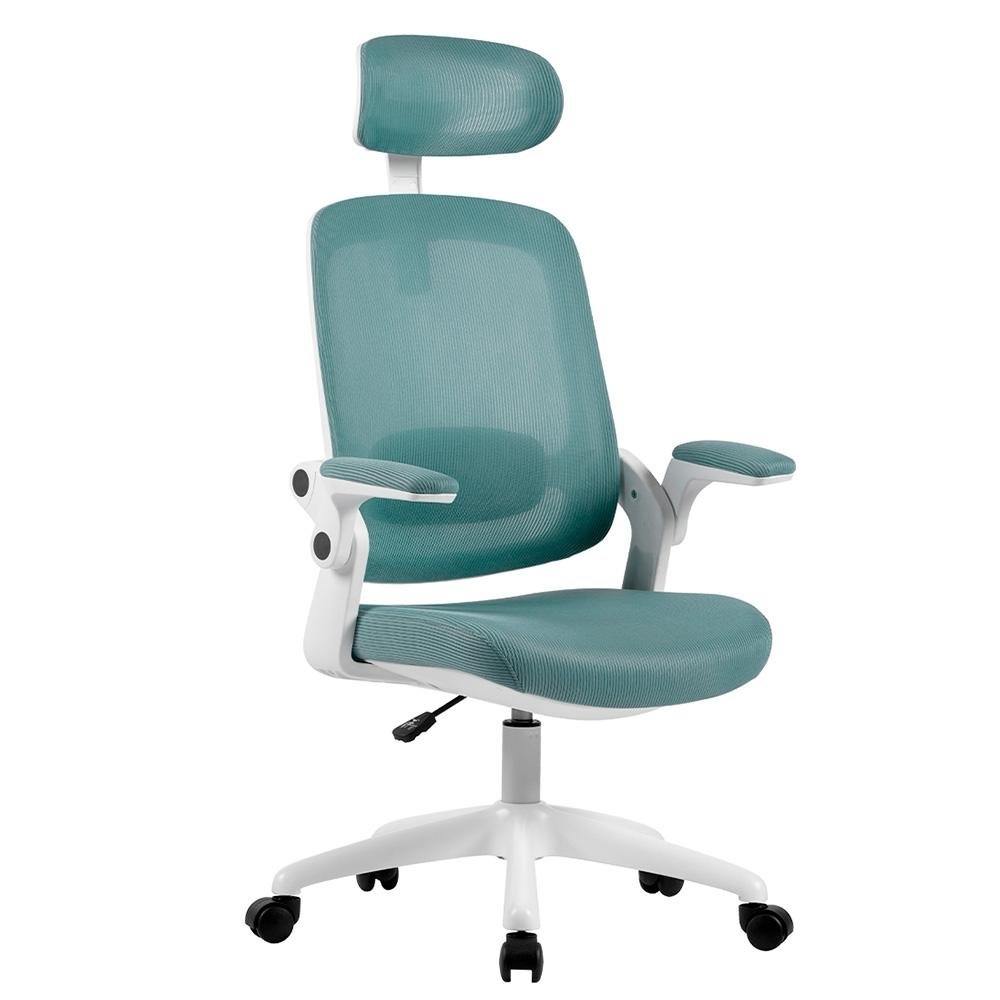 Cadeira Office Elements Astra, Verde Branco|KaBuM!