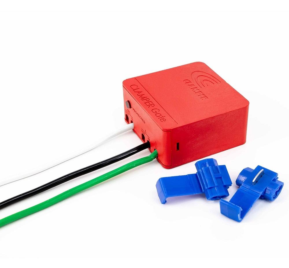 Dispositivo Contra Surtos Elétricos Clamper Gate, Vermelho - 13938