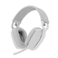 Headset Logitech Zone Vibe 100 Branco | KaBuM!
