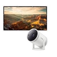 Projetor Smart Portátil Samsung The Freestyle + Tela para Projetor ...