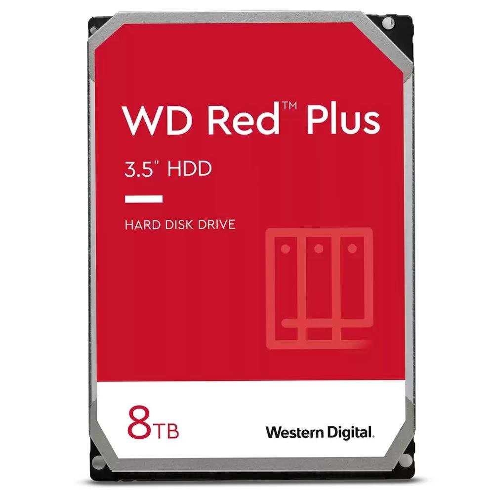 HD WD Red Plus, 8TB, 3.5", SATA | KaBuM!