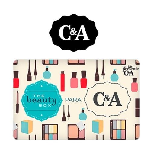 Gift Card C&A The Beauty Box: 100 Reais - Cartão Presente Digital
