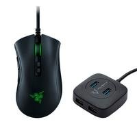 mouse-gamer-razer-deathadder-v2-chroma-optical-switch-20000-dpi-8-botoes-hub-usb-husky ...