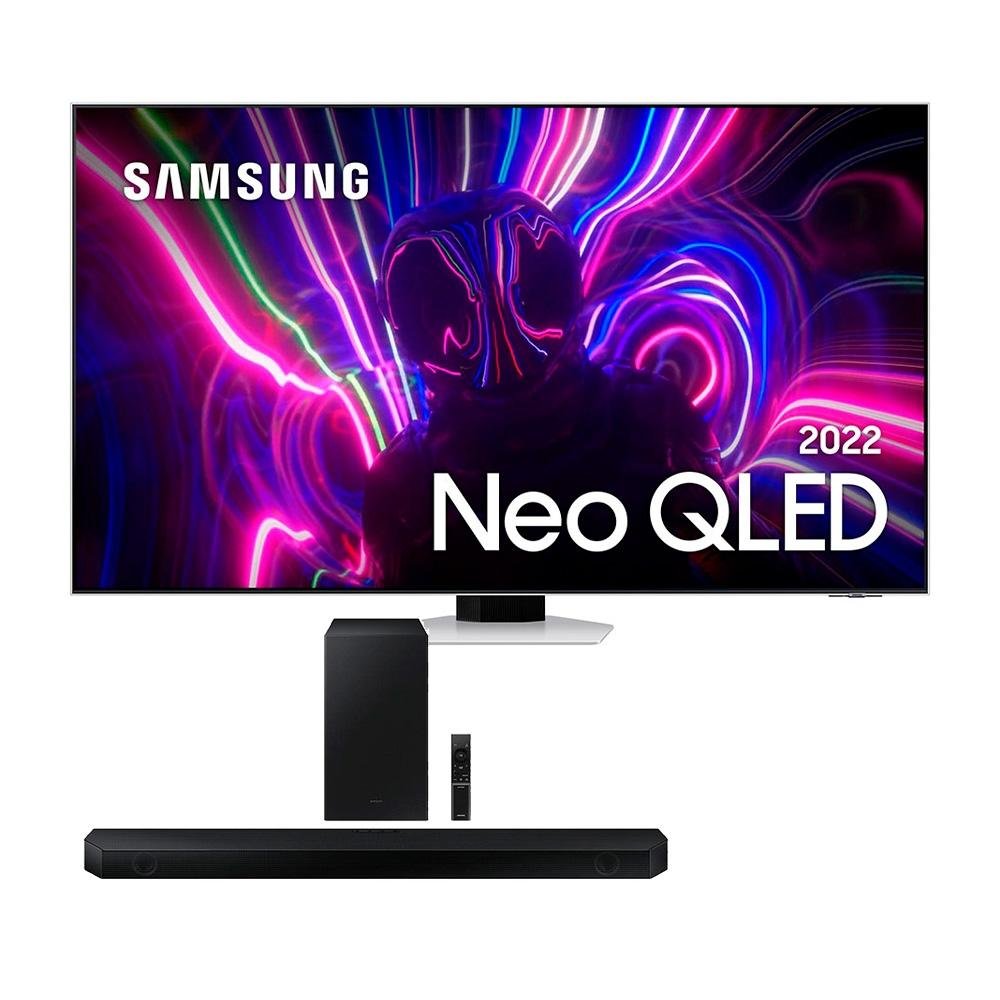 Smart TV Samsung 55 + Soundbar HW-Q600B | KaBuM!