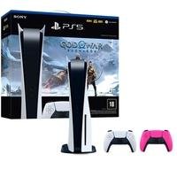 console-sony-ps5-edicao-digital-god-of-war-ragnar-k-controle-sony-dualsense-ps5-sem-fio-nova ...