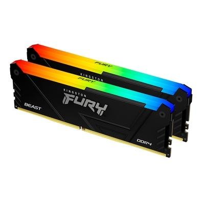 Memória Kingston Fury Beast RGB, 64GB | KaBuM!
