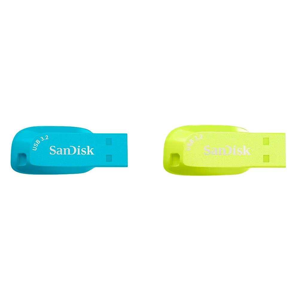 Kit 2 Pen Drives 32GB SanDisk Ultra Shift | KaBuM!