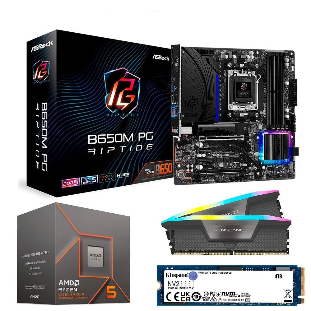 Kit Upgrade AMD Ryzen 5 8600G | KaBuM!