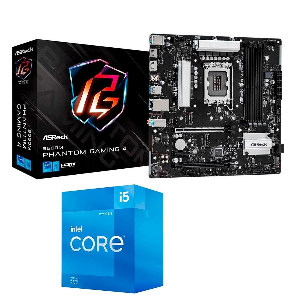 Kit Upgrade Intel Core i5-12400F | KaBuM!