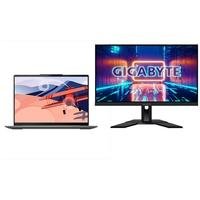 Monitor Gigabyte 27" + Notebook Lenovo | KaBuM!