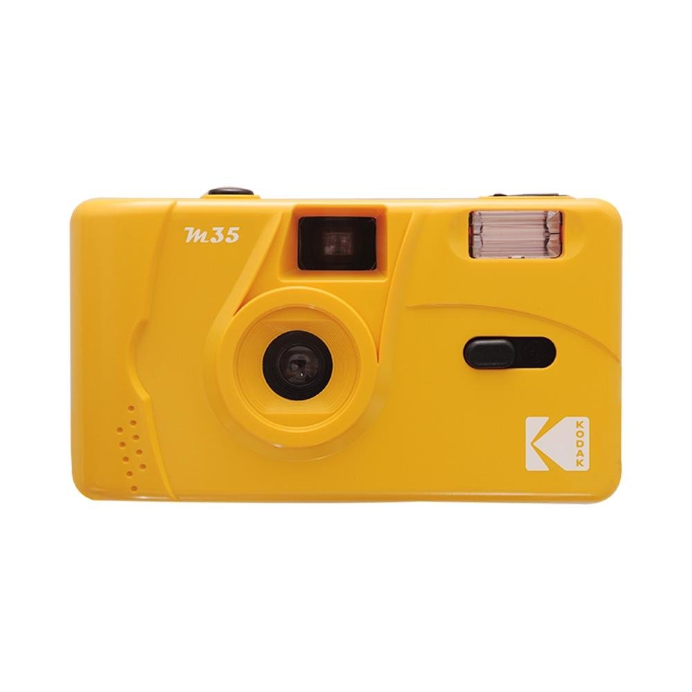 Câmera Analógica Kodak M35 Amarelo | KaBuM!