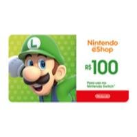 Nintendo Gift Card Digital R$100