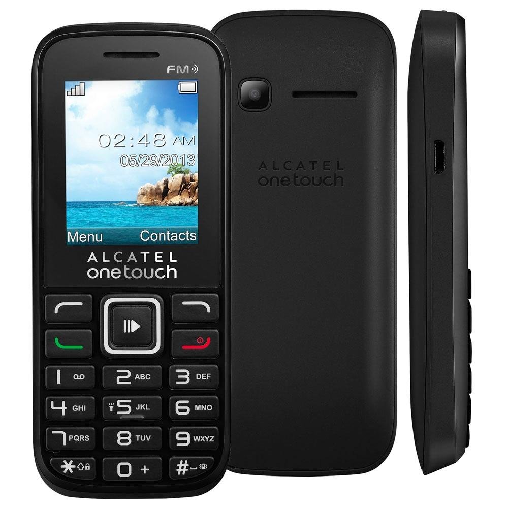 Celular Alcatel One Touch OT1050, Dual Chip, Tela 1.8´, 0.8MP, Dual ...