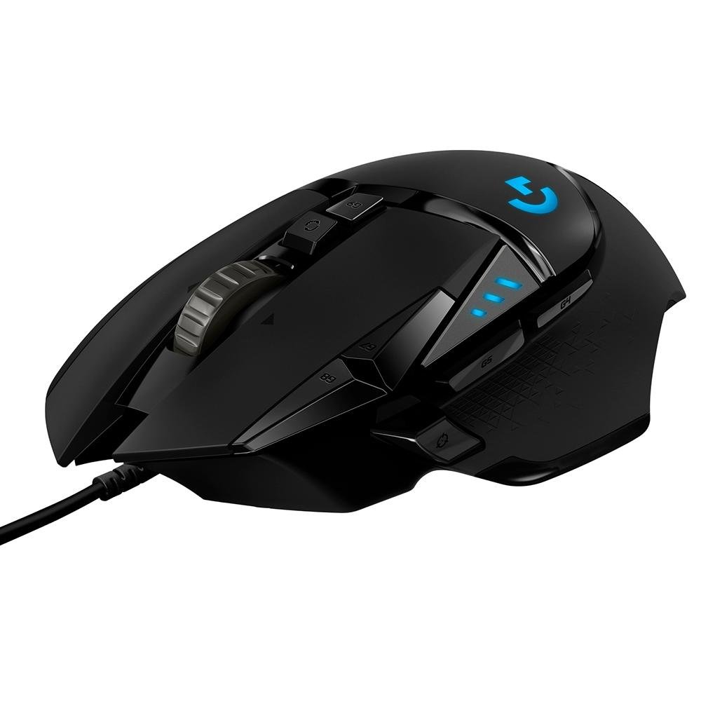 Mouse Gamer Logitech G502 HERO RGB KaBuM 