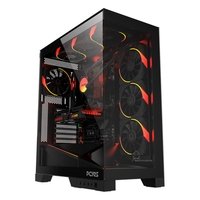 Gabinete Gamer PCYES Skyglass Preto | KaBuM!