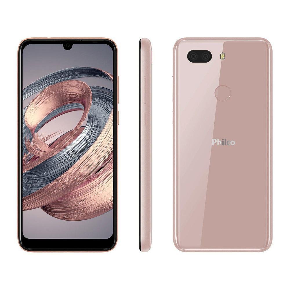 Smartphone Philco PCS02RG Hit Max 128GB Rose Gold