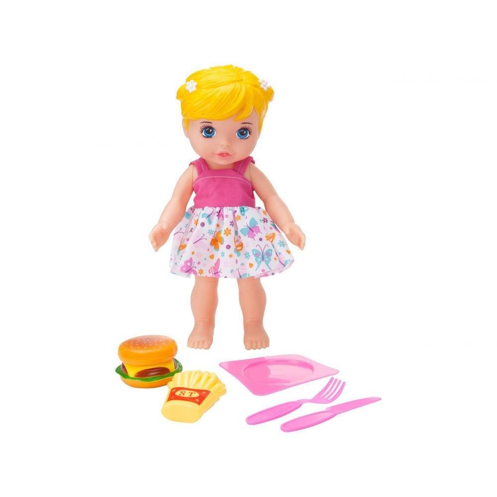 Boneca Bee Hugs Fast Food com Acessórios