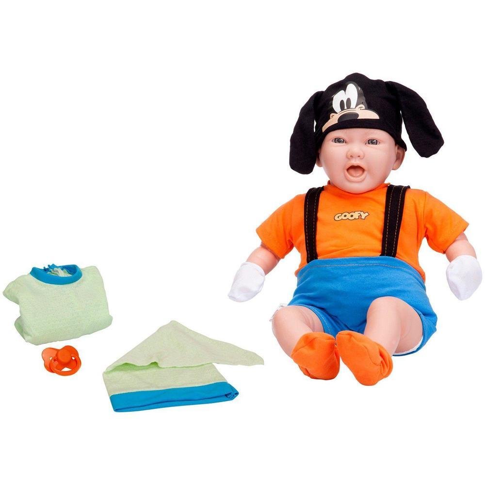 Boneco Classic Dolls Recém Nascido Pateta