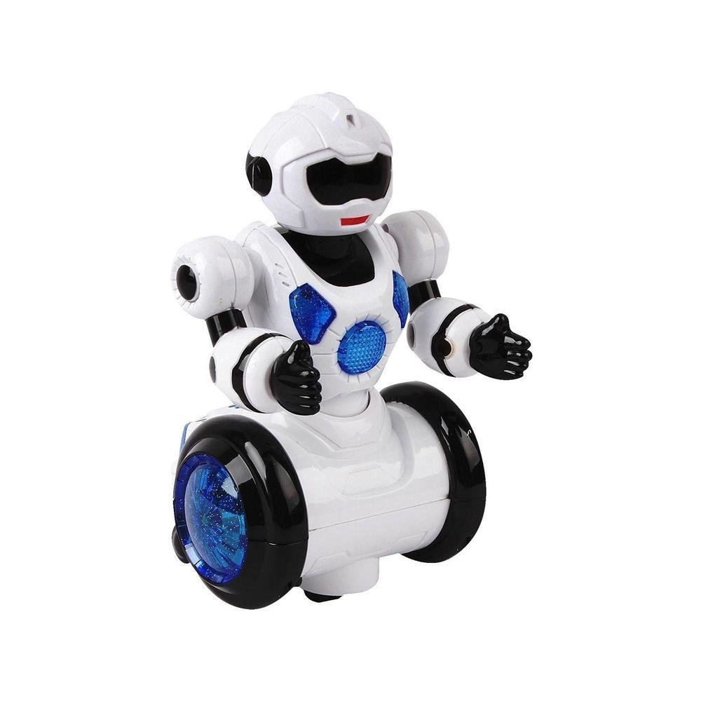 Robô Space Bot Moving Emite Som e Luz