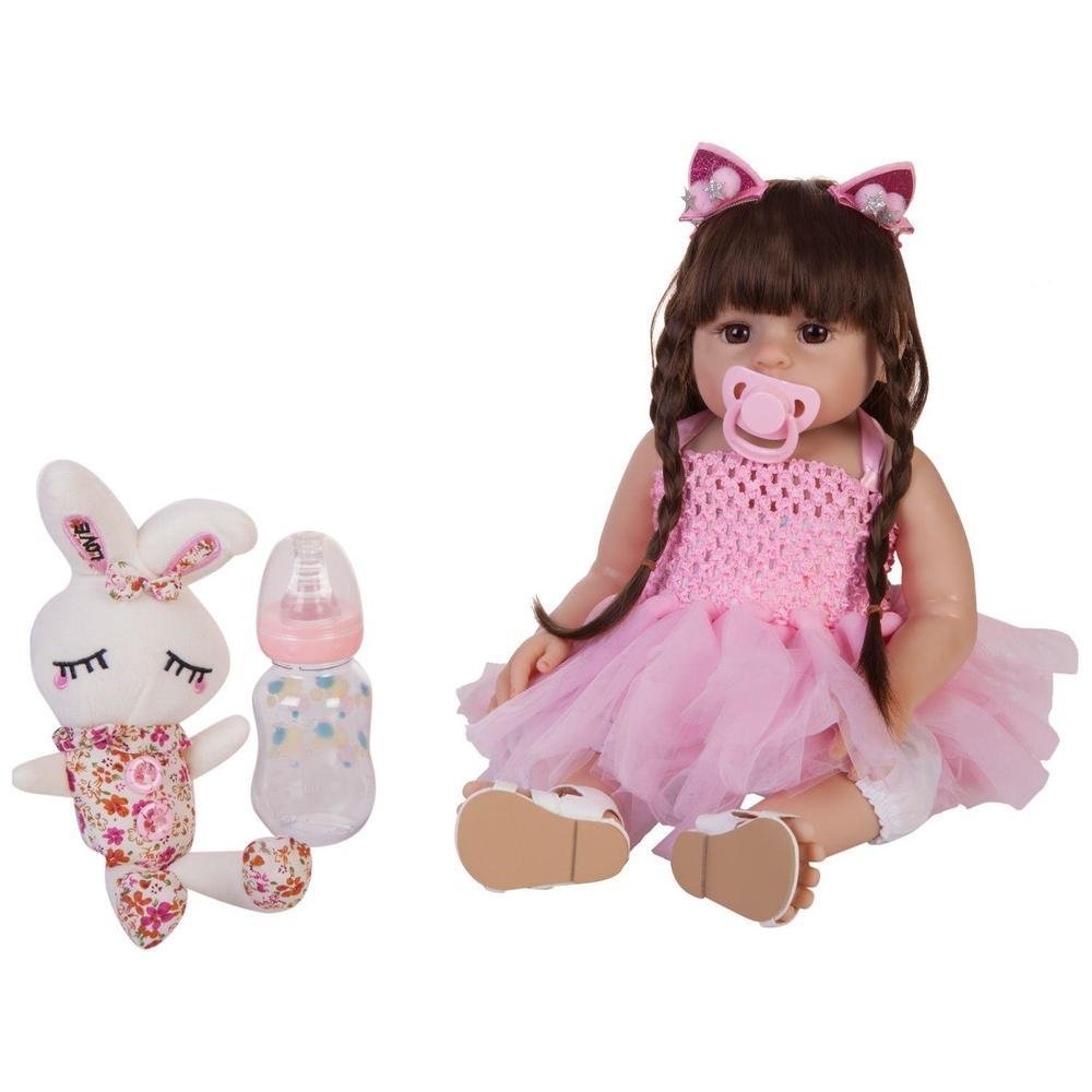 Bebê Reborn Princesa Laura Baby 45cm