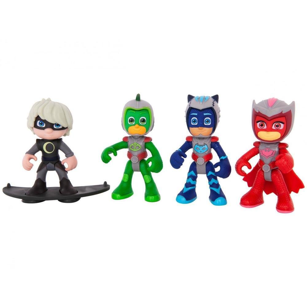 Boneco PJ Masks Missão Aérea 7,5cm com Acessórios | KaBuM!